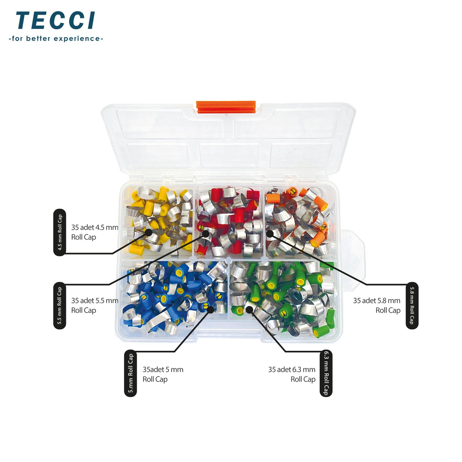 Tecci - Tecci 175 Roll Cap Matrix Kit – DentrealStore