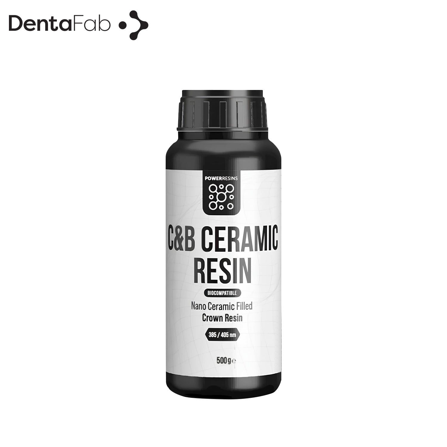 DentaFab - 3D Printer Resin - C&B Ceramic - 500 gr – DentrealStore