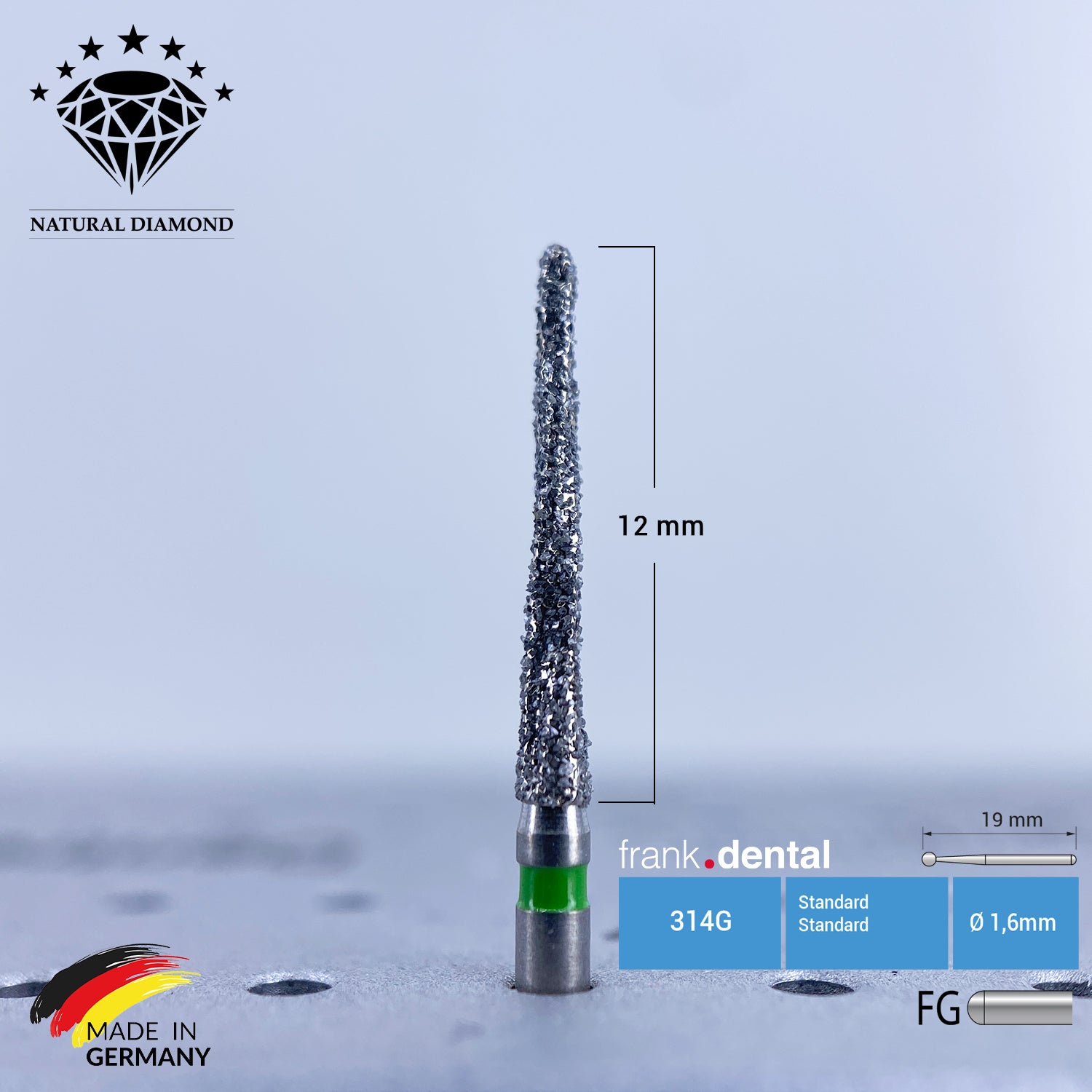 Frank Dental - Lindeman Surgical Bur Diamond Osteotome Bur – DentrealStore