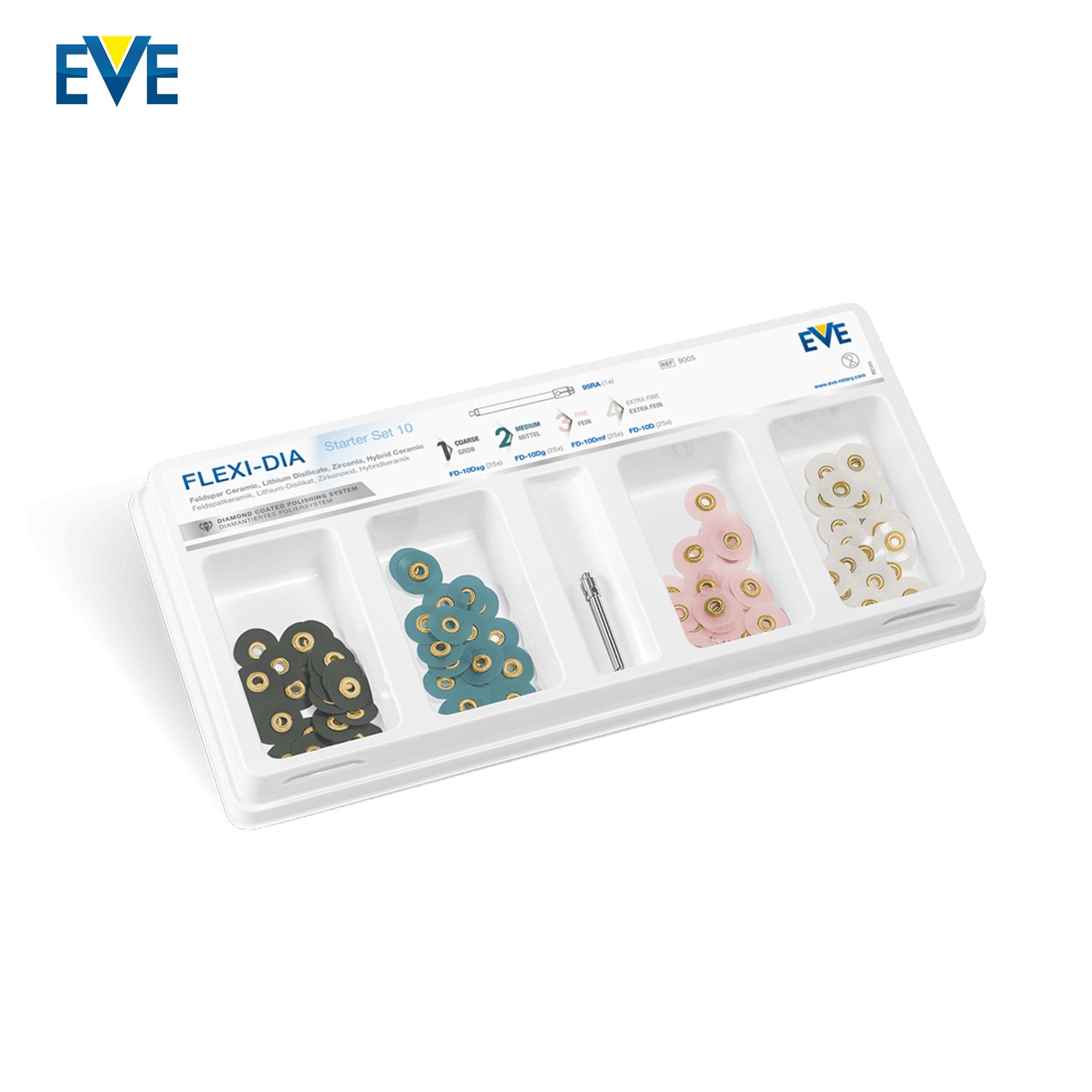 Eve Technik - Flexi-Dia Soflex Composite Finishing Polish Kit - 10 mm ...