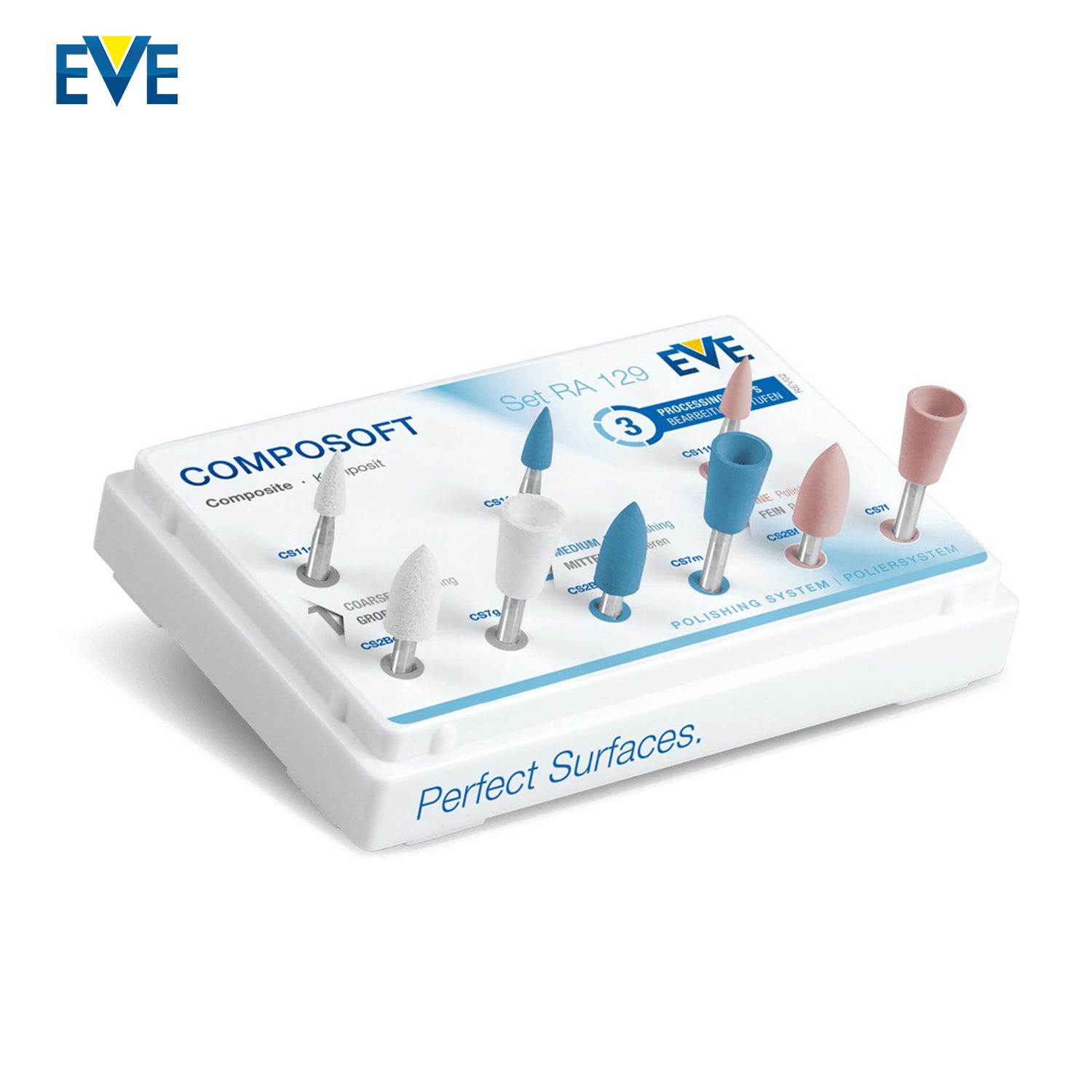 Eve Technik - Composoft Composite Polish Kit - For Softening - RA129 ...