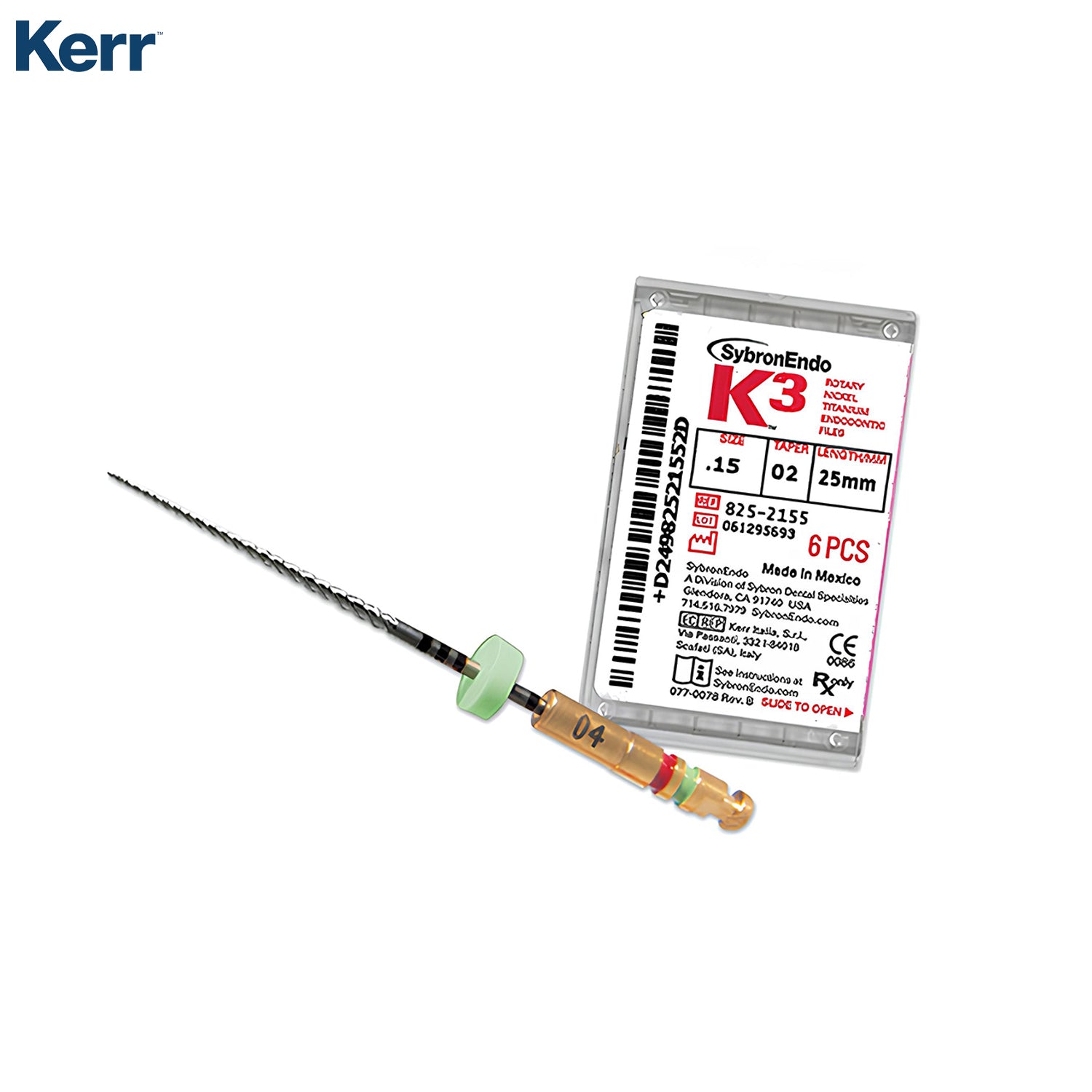 Kerr - K3 Rotary Ni-Ti Canal Files – DentrealStore
