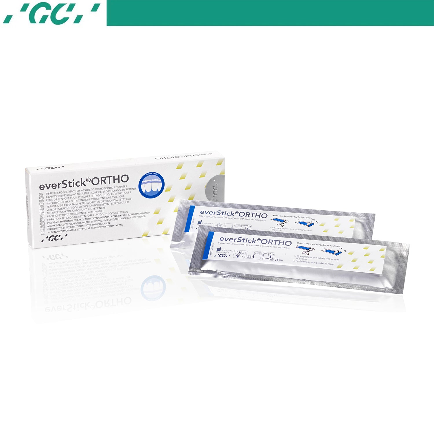 Gc Dental - EverStick ORTHO - Glass Fibre Reinforcement for Aesthetic ...