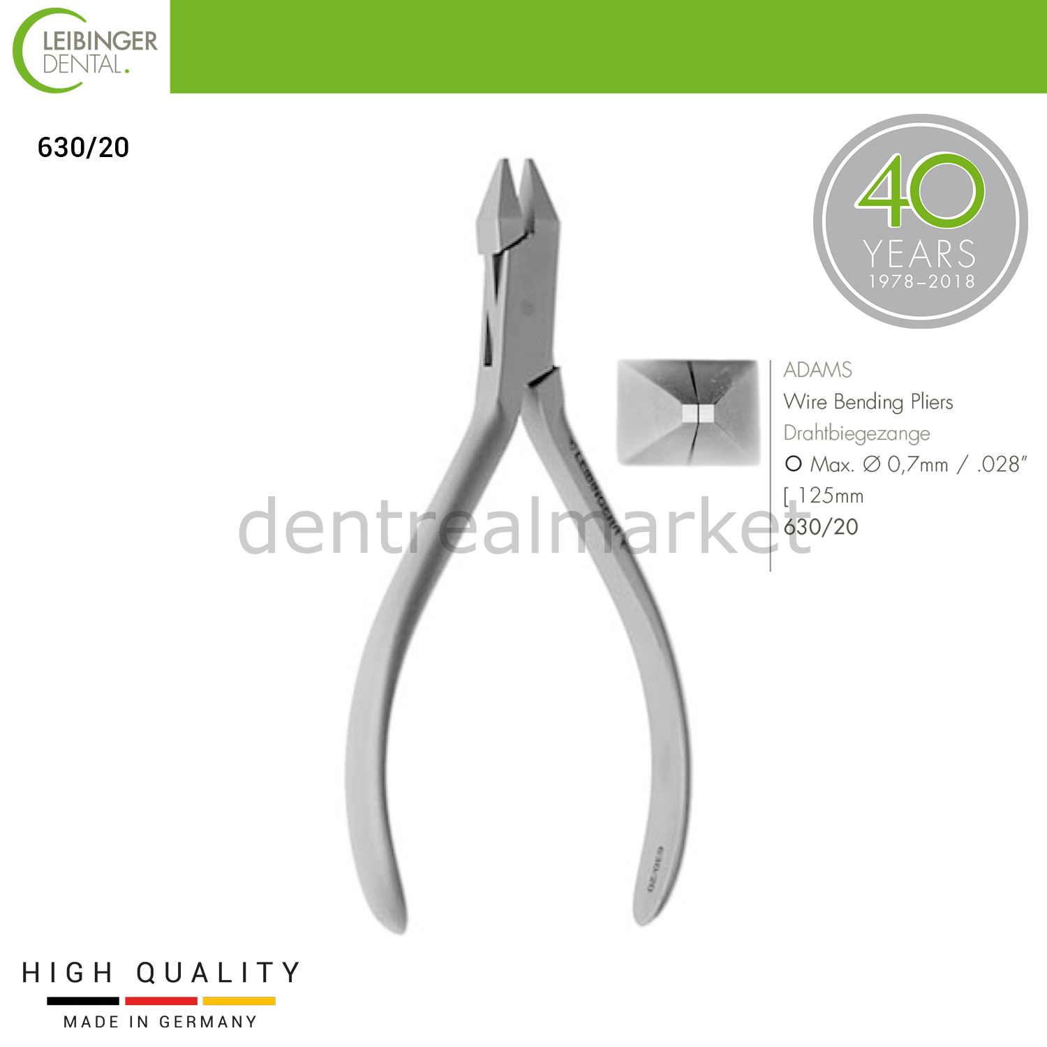 Leibinger - Adams Wire Bending Pliers - Wire Bending Pliers - 125 mm ...
