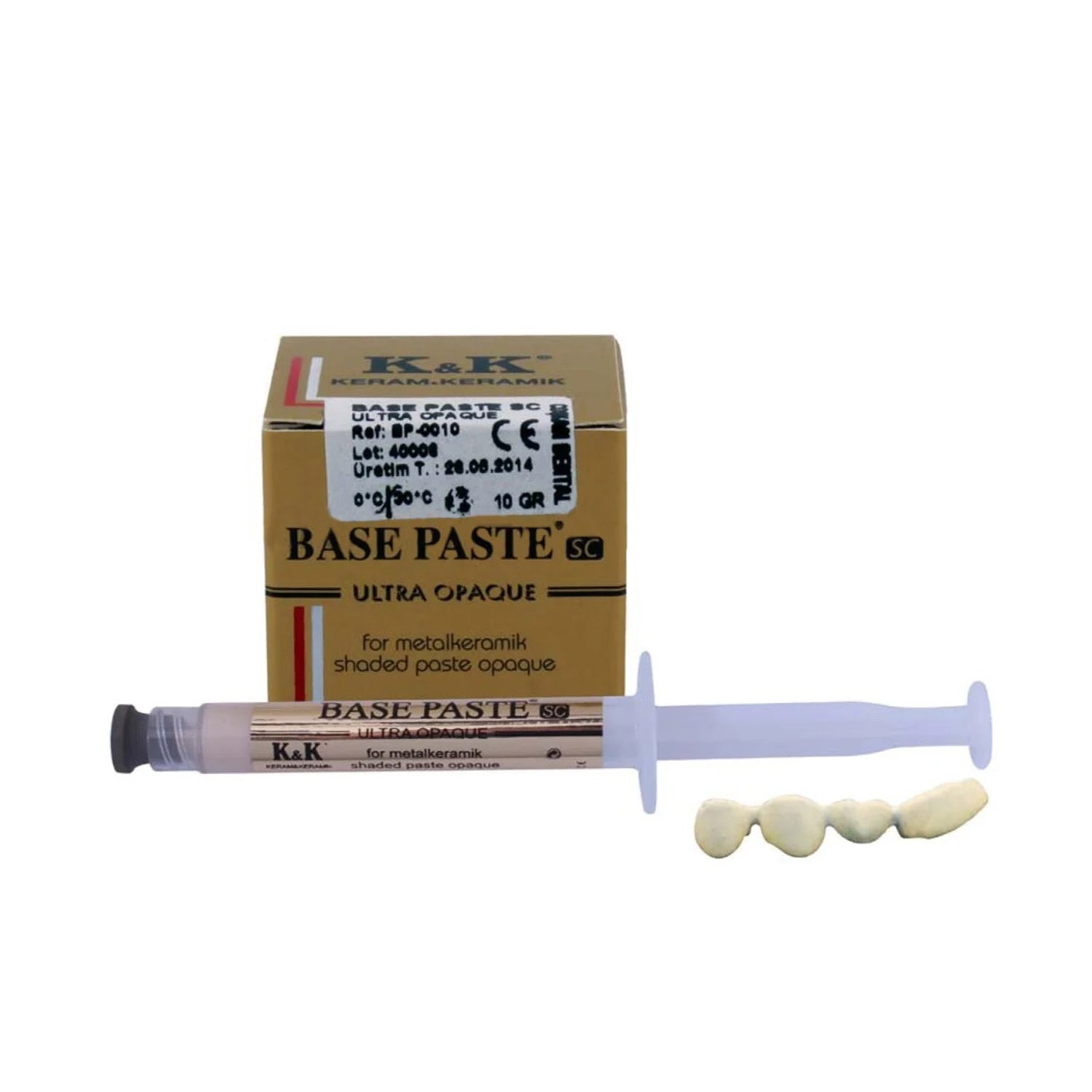 Keram&Keramik - Base Paste SC Ultra Opaque Porcelain Paste 2 ml ...