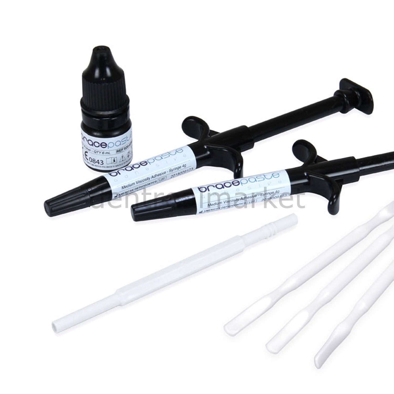 American Orthodontics - BracePaste Light Cure Adhesive - Bracket ...