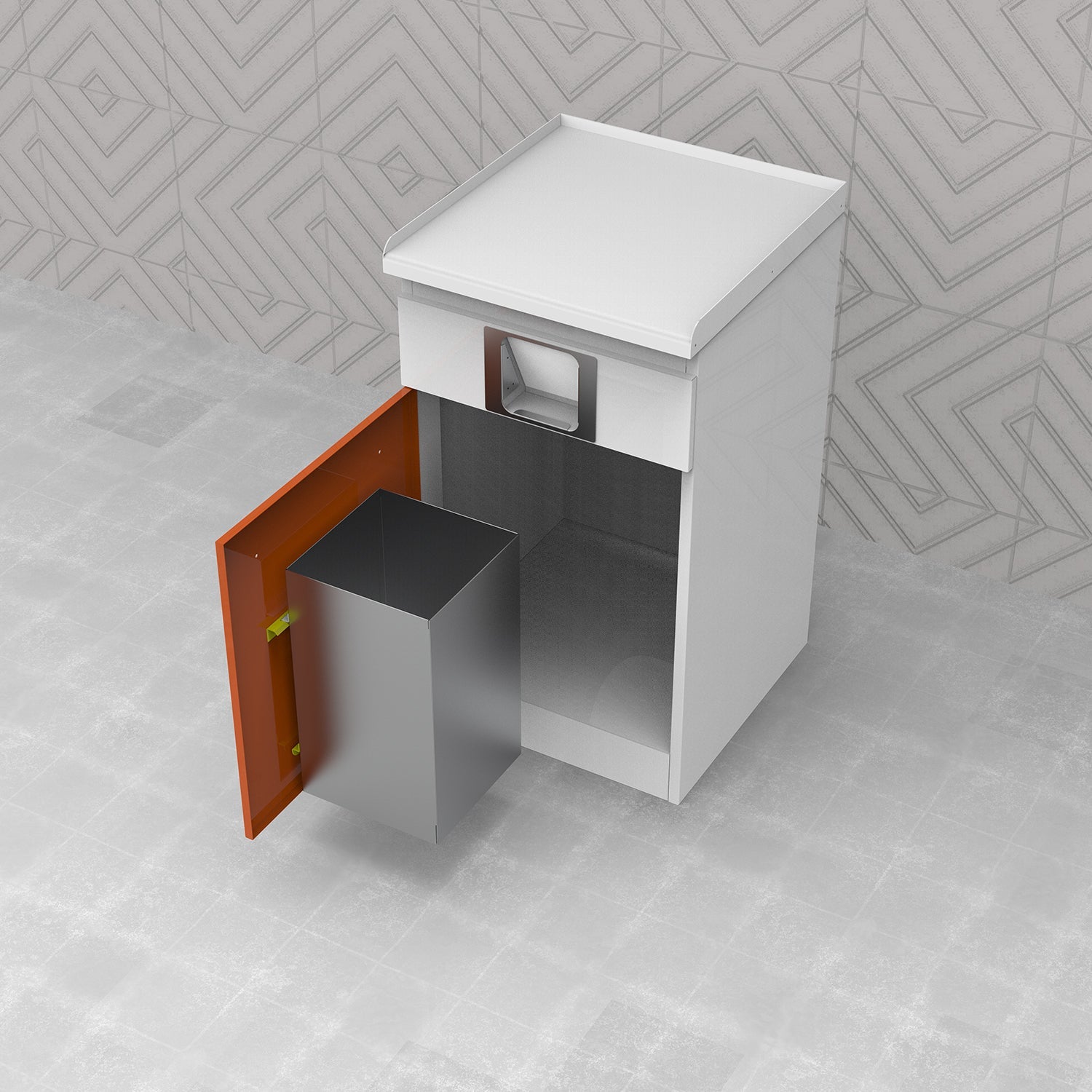 Grup Dental - Clinical Cabinet - Module - Laminate Countertop With ...