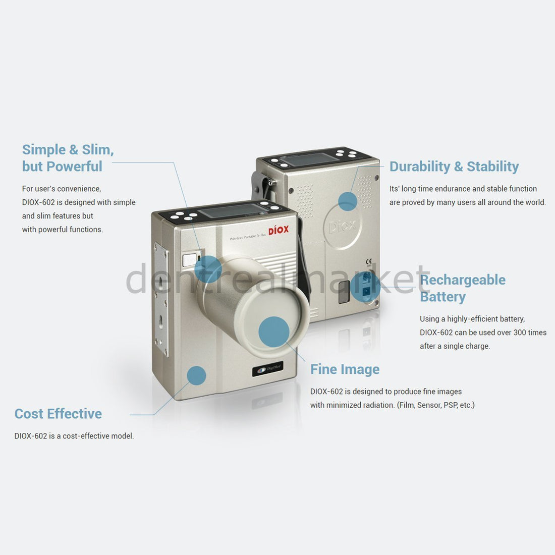 Digimed - Diox Portable Dental DC X-Ray Device – DentrealStore