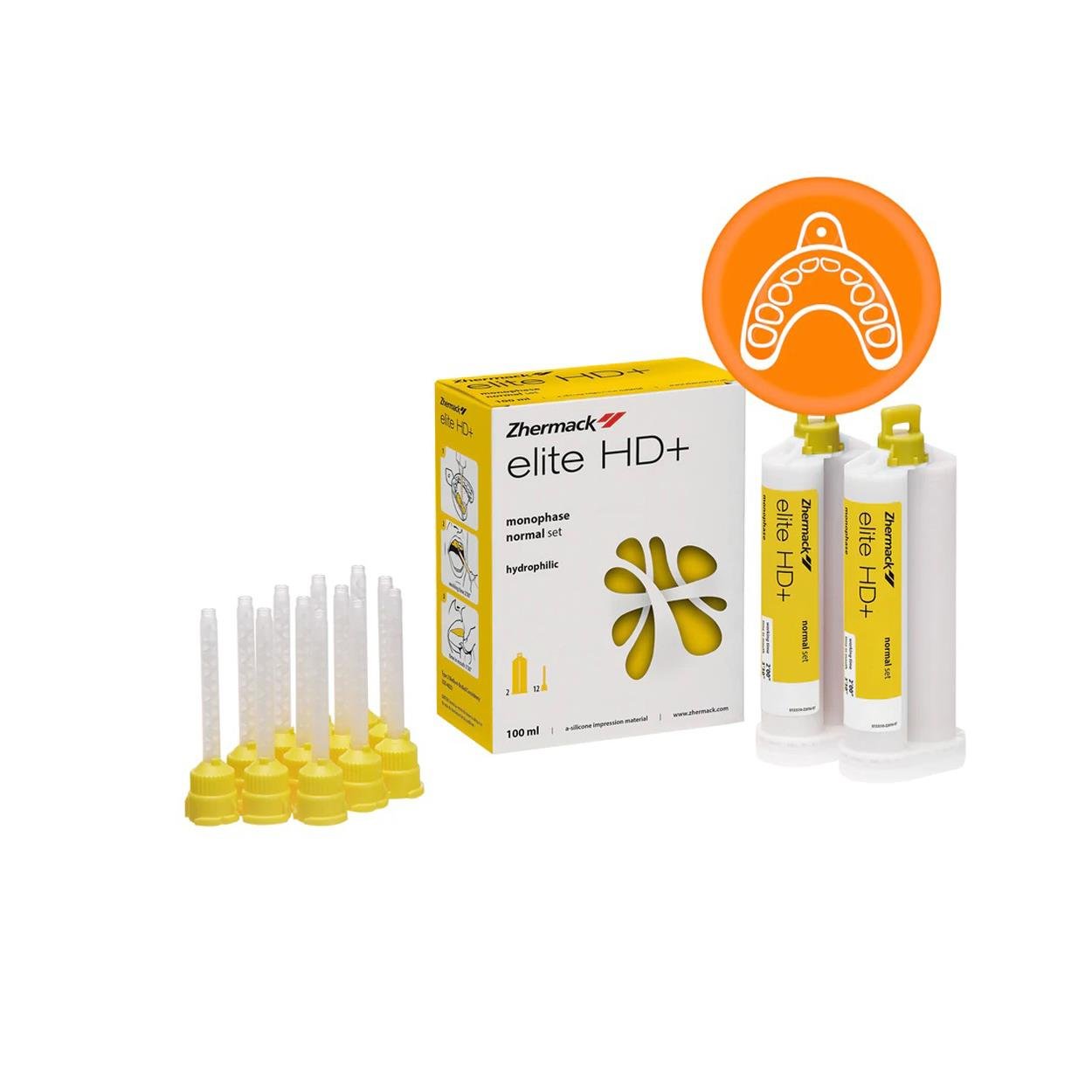 Zhermack - Elite HD+ Monophase Normal Set - Impression Tray Material ...