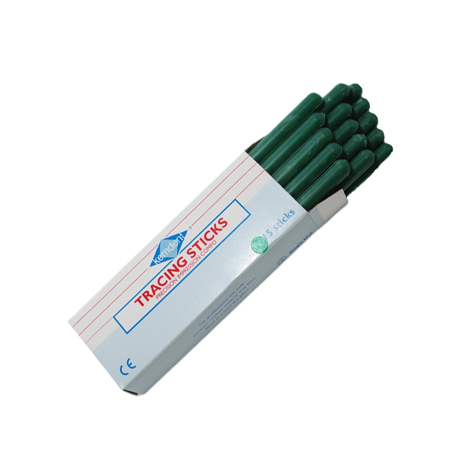 Kemdent - Kemco Impression Compound Tracing Sticks Geen Wax - 2*15 ...