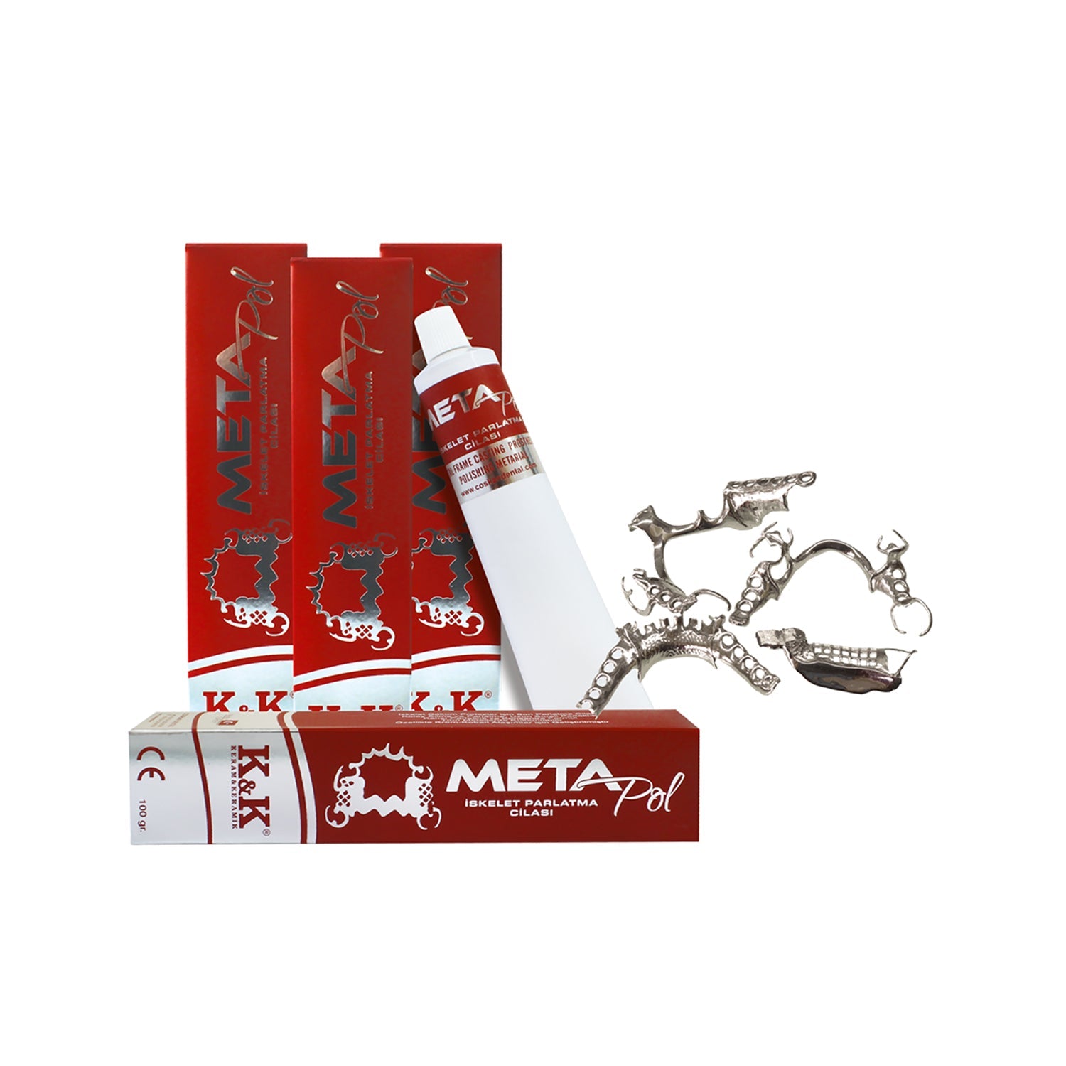 Keram&Keramik - Metapol - Metal Polishing Paste 100 gr – DentrealStore
