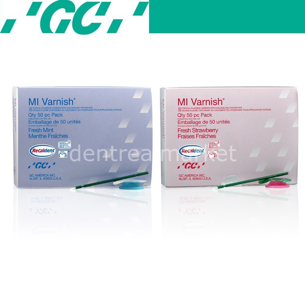 Gc Dental - Mi Varnish Floral Varnish 100 pcs – DentrealStore