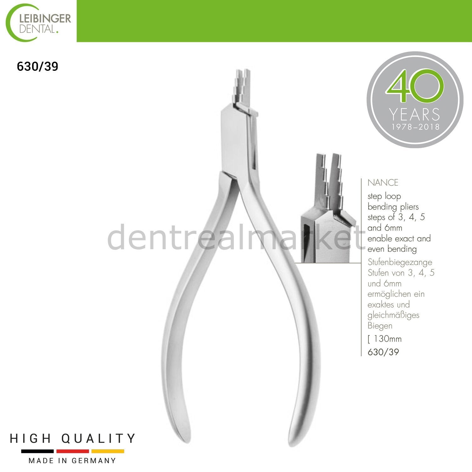 Leibinger - Nance Step Loop Bending Pliers - Step Loop Bending Pliers ...