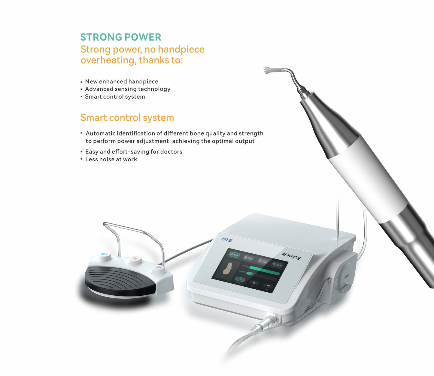 Woodpecker - Piezosurgery Ai Surgery Ultrasonic Bone Cutter With Led ...