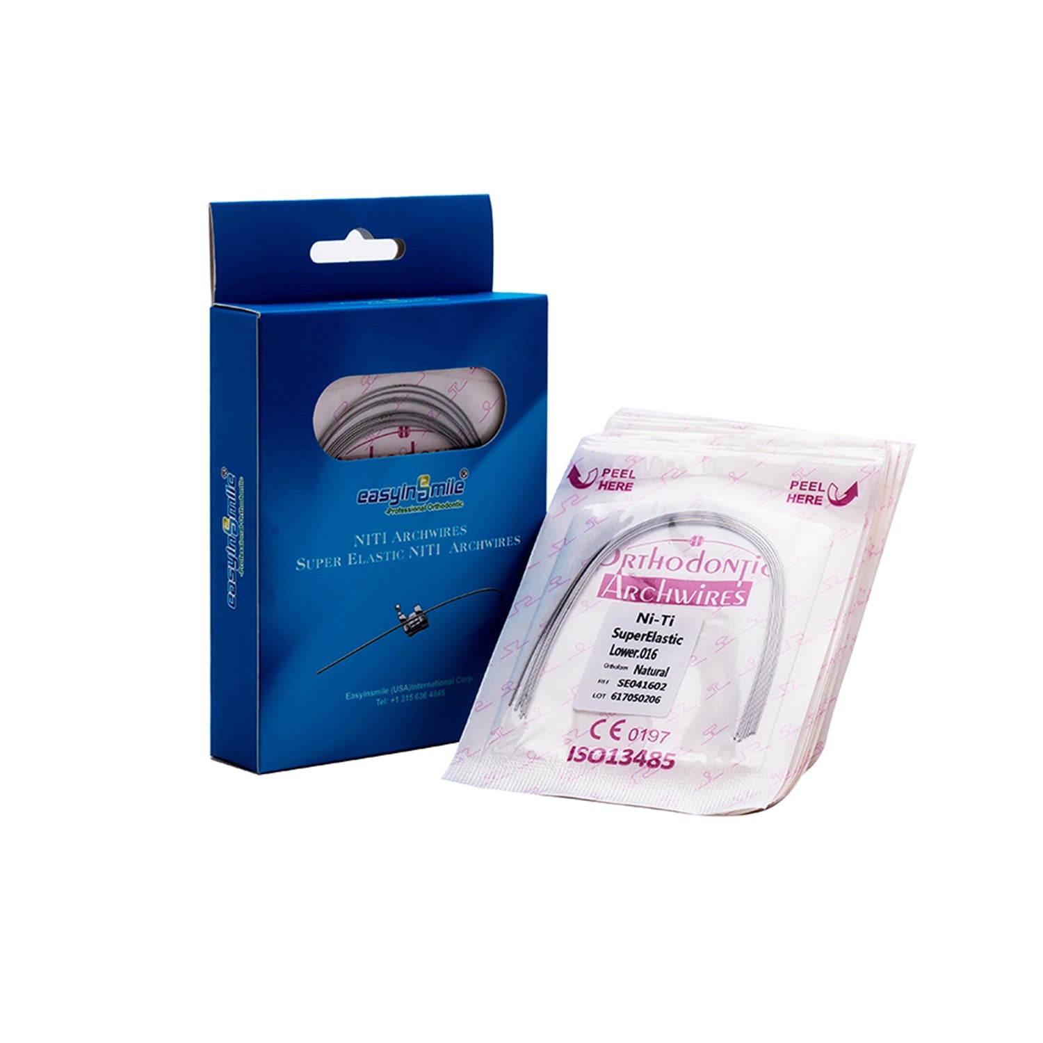 EasyinSimile - Super Elastic Niti Orthodontic Wire - Round – DentrealStore