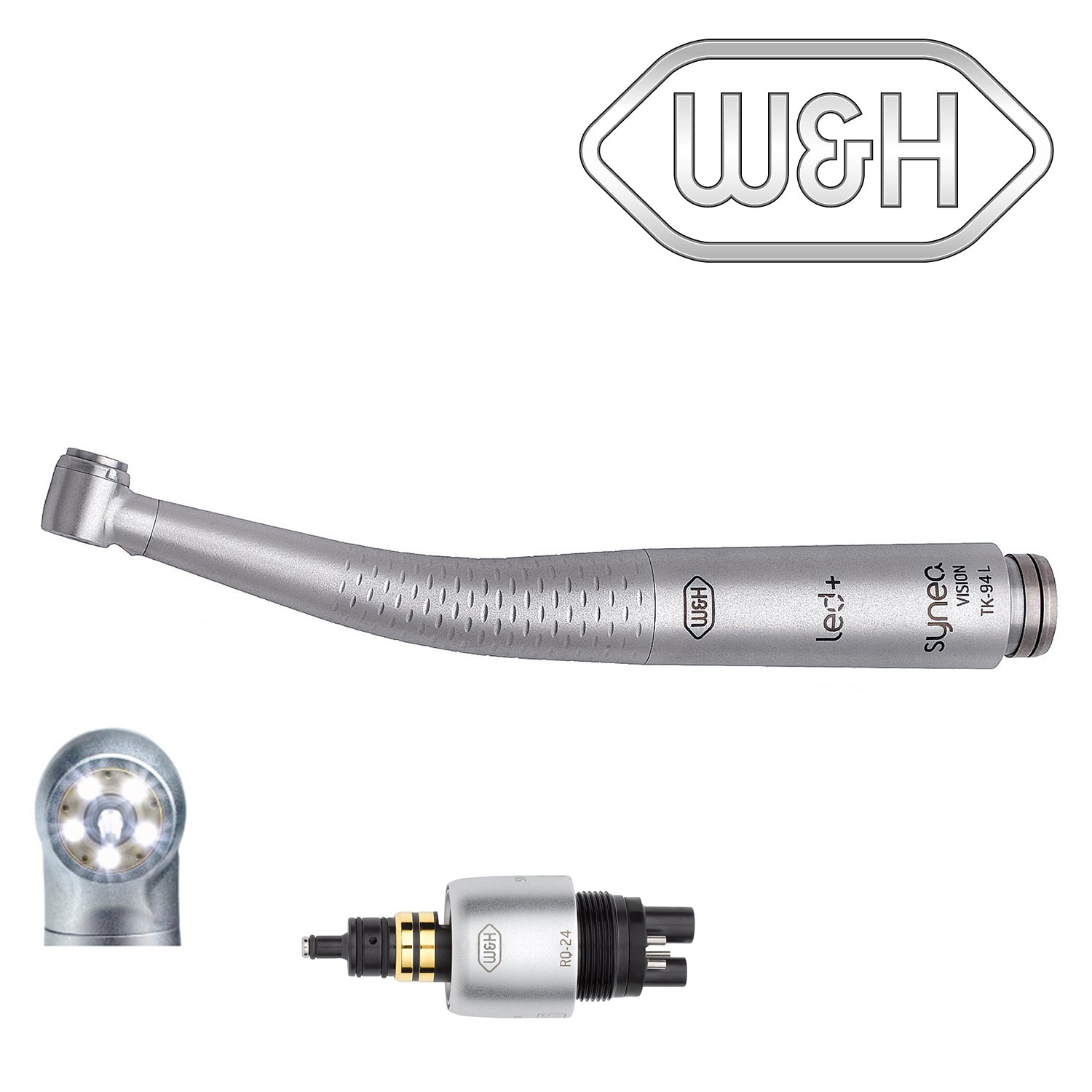 W&H Dental - TK-94 L LED Synea Vision Turbine - LED+ Optic Ring ...