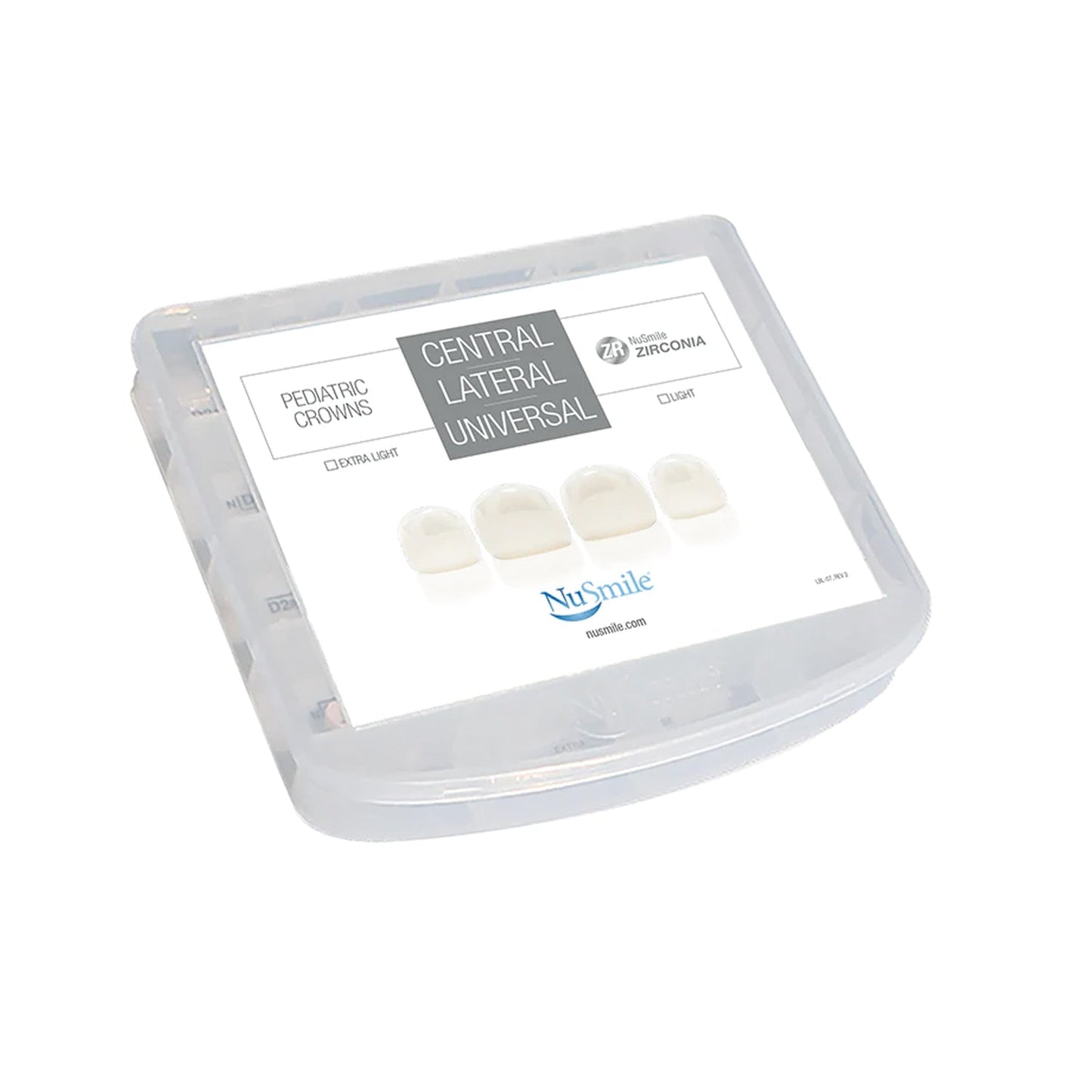 NuSmile - ZR Anterior Pediatric Crowns Professional Kit 84 Crowns ...